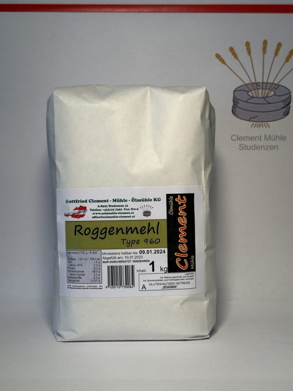 Roggenmehl Type 960 - Clement Mühle